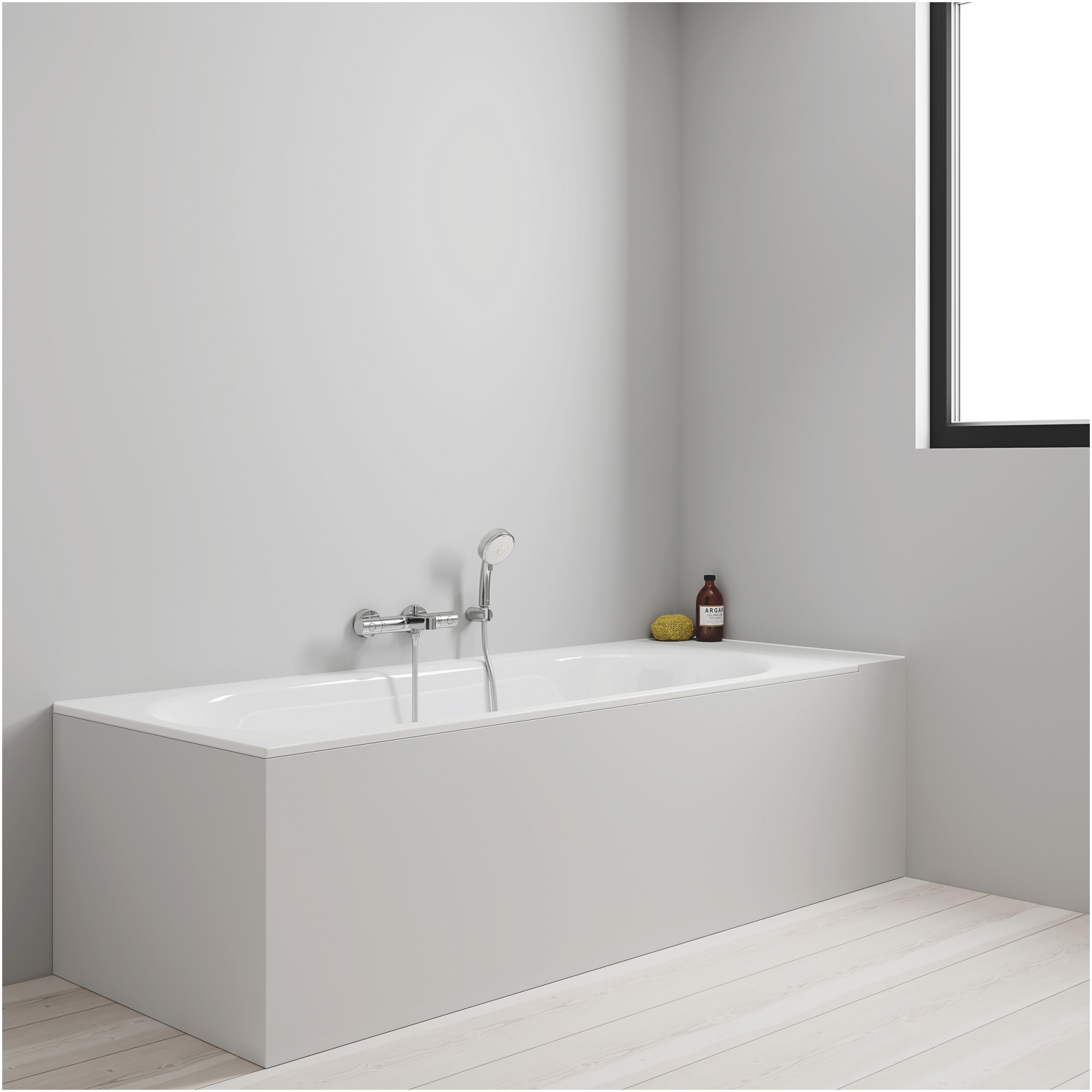 Смесител за вана Grohe Grohtherm 800 Cosmopolitan 34766000, 1/2 ...