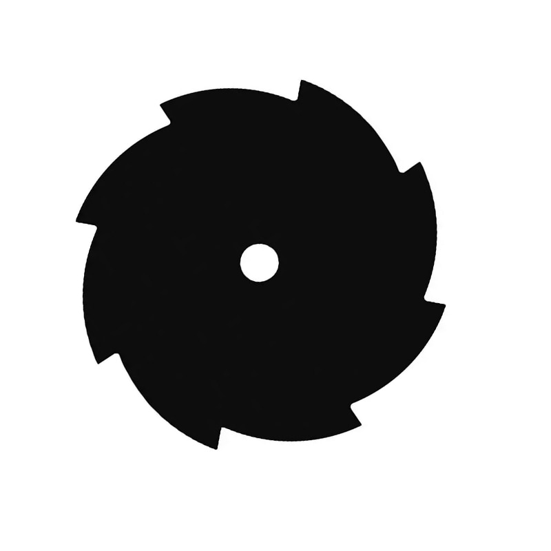 Disc motocoasa cu 8 lame, 255mm, 25.4x1.6mm, metal, YBT-0254 - eMAG.ro