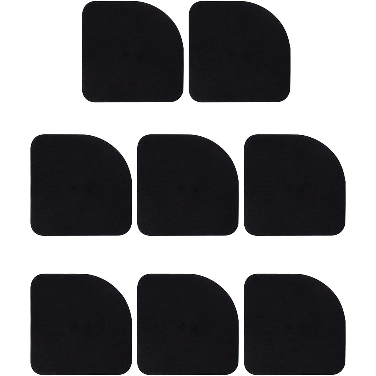 Set 8 tampoane anti-vibratie, EVA, Negru - eMAG.ro