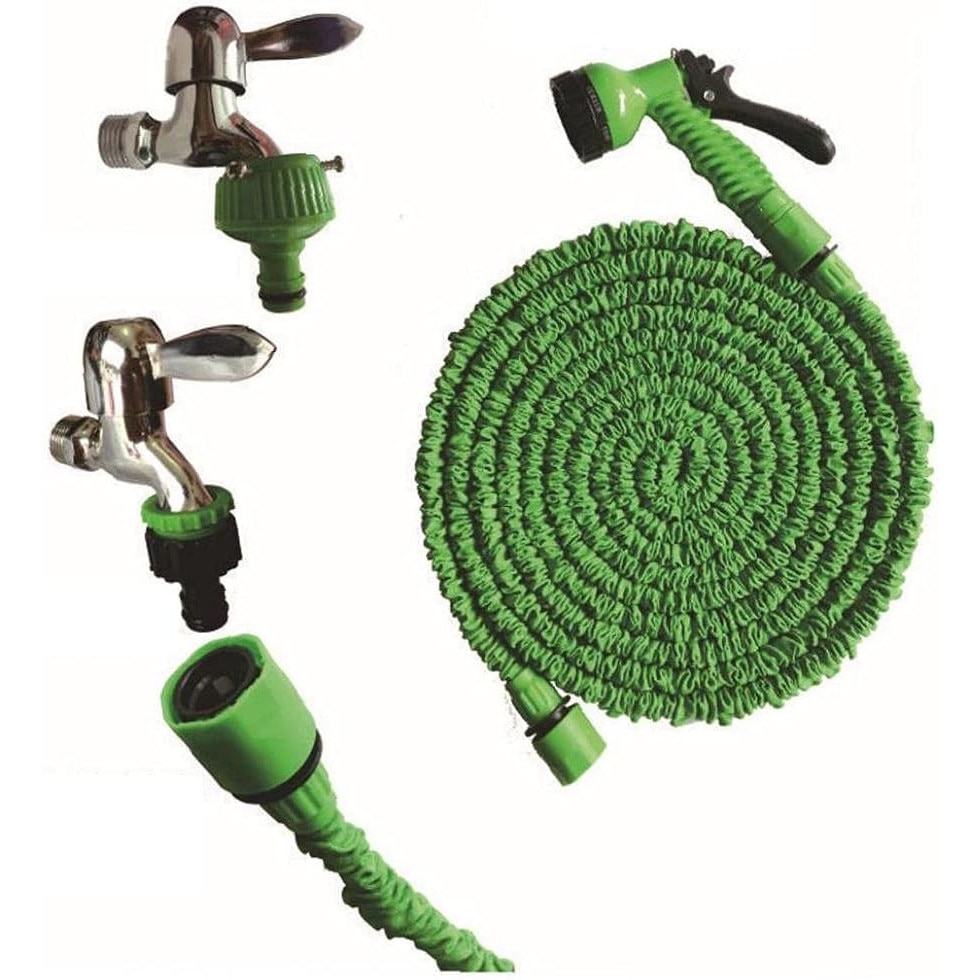 Furtun de gradina extensibil, 5M, Verde - eMAG.ro