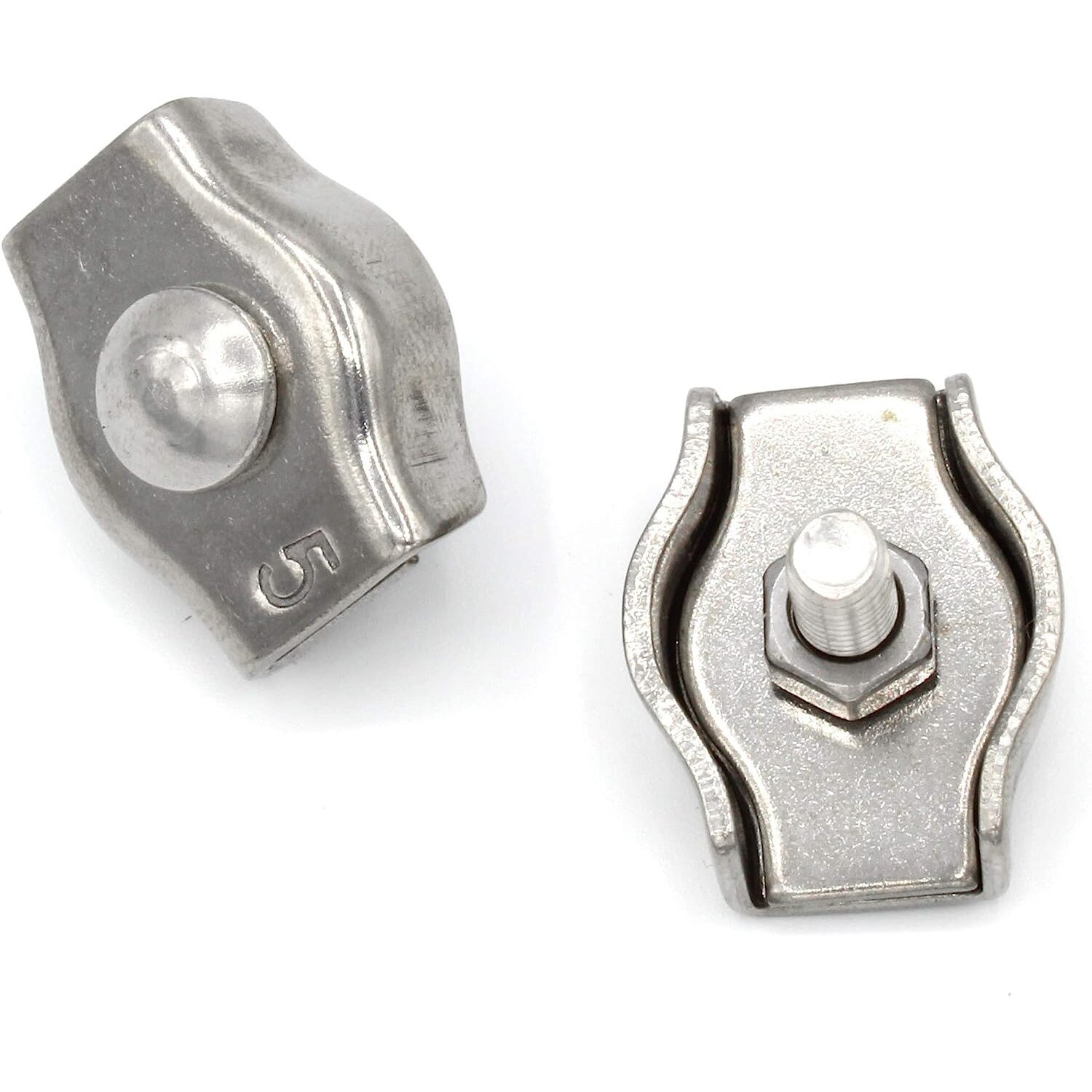 Set 10 Legaturi de cablu simplex, Inox, Argintiu - eMAG.ro