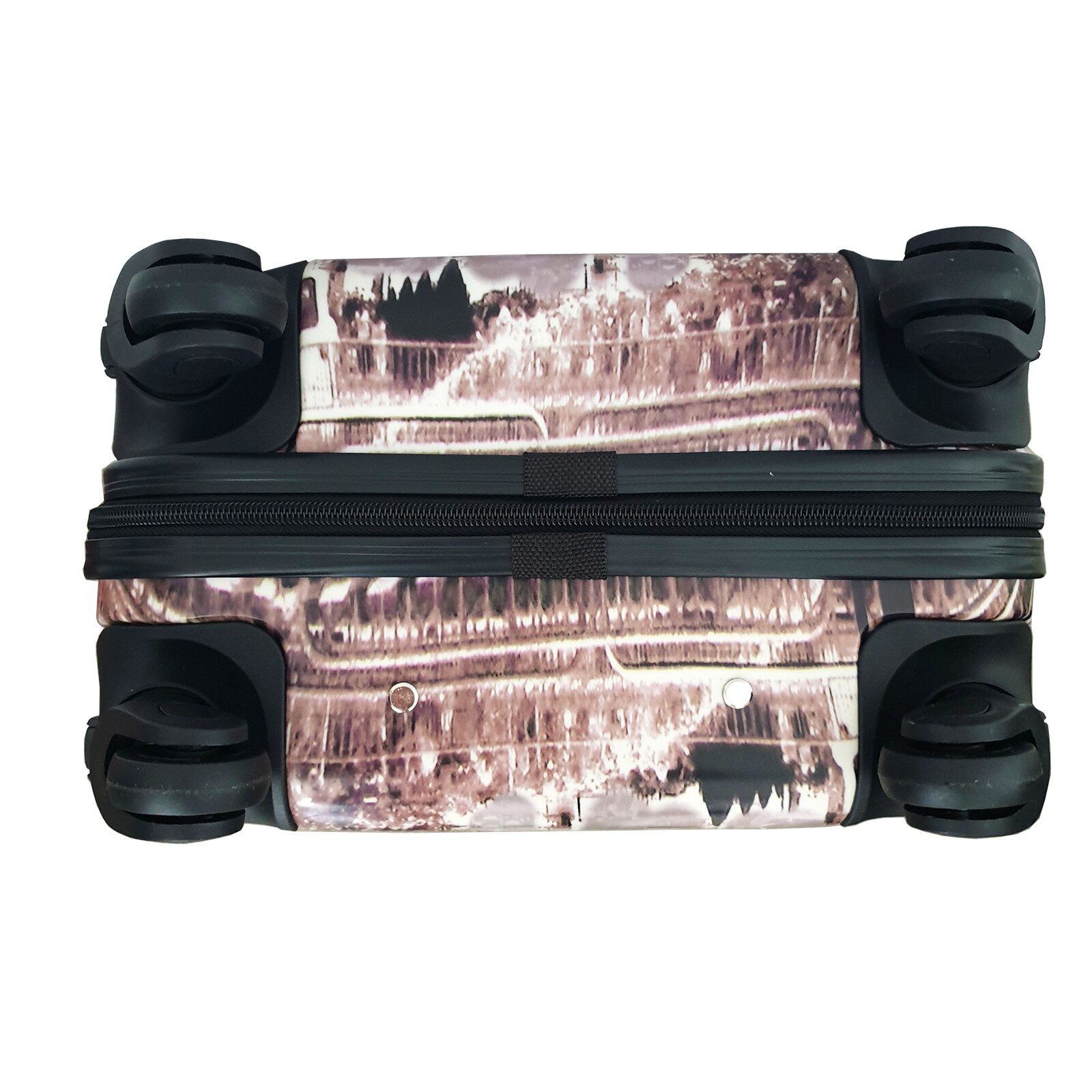 Set 3 valize troler policarbonat PC, 4 roti, Paris, 3 dimensiuni, TRC55 ...