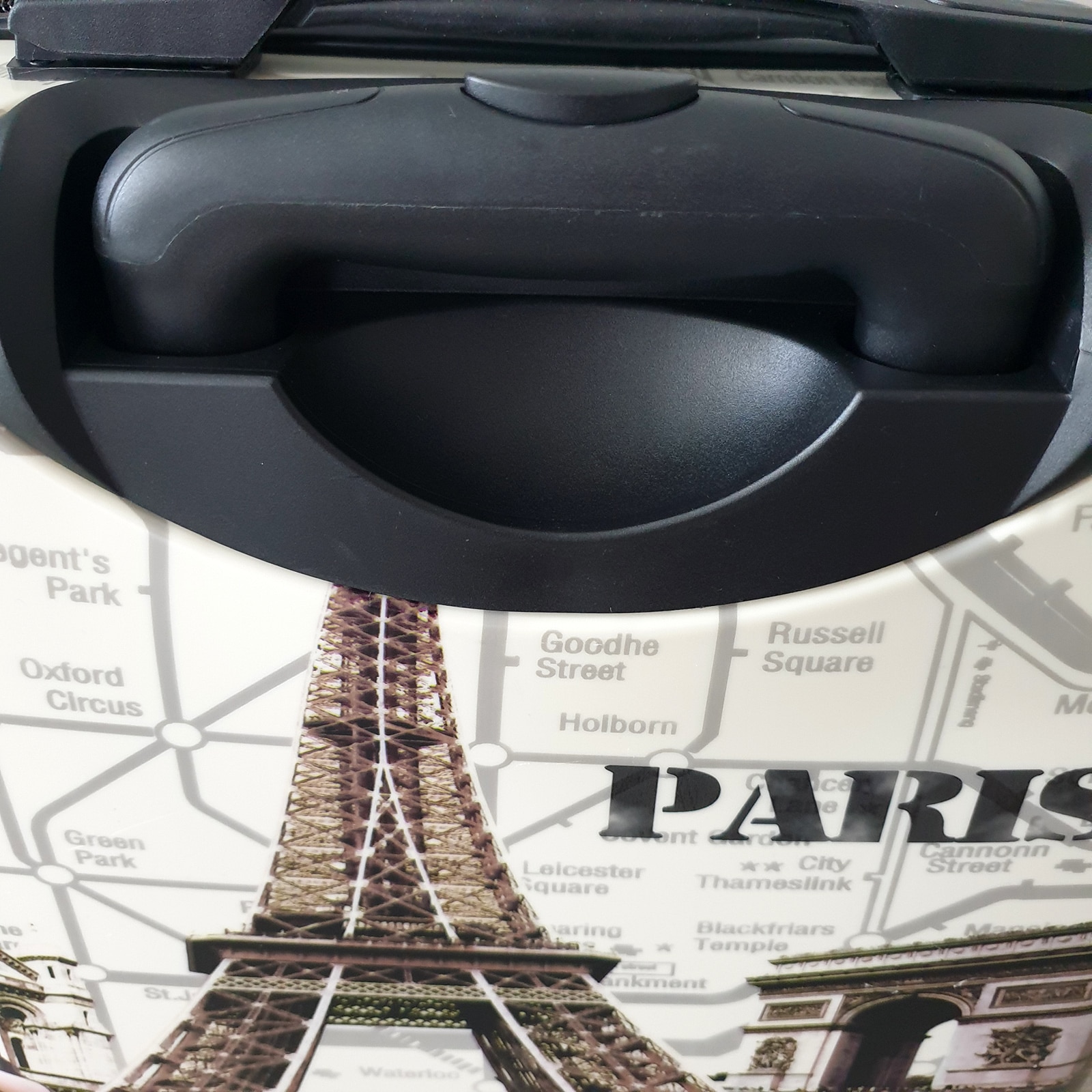 Set 3 valize troler policarbonat PC, 4 roti, Paris, 3 dimensiuni, TRC55 ...