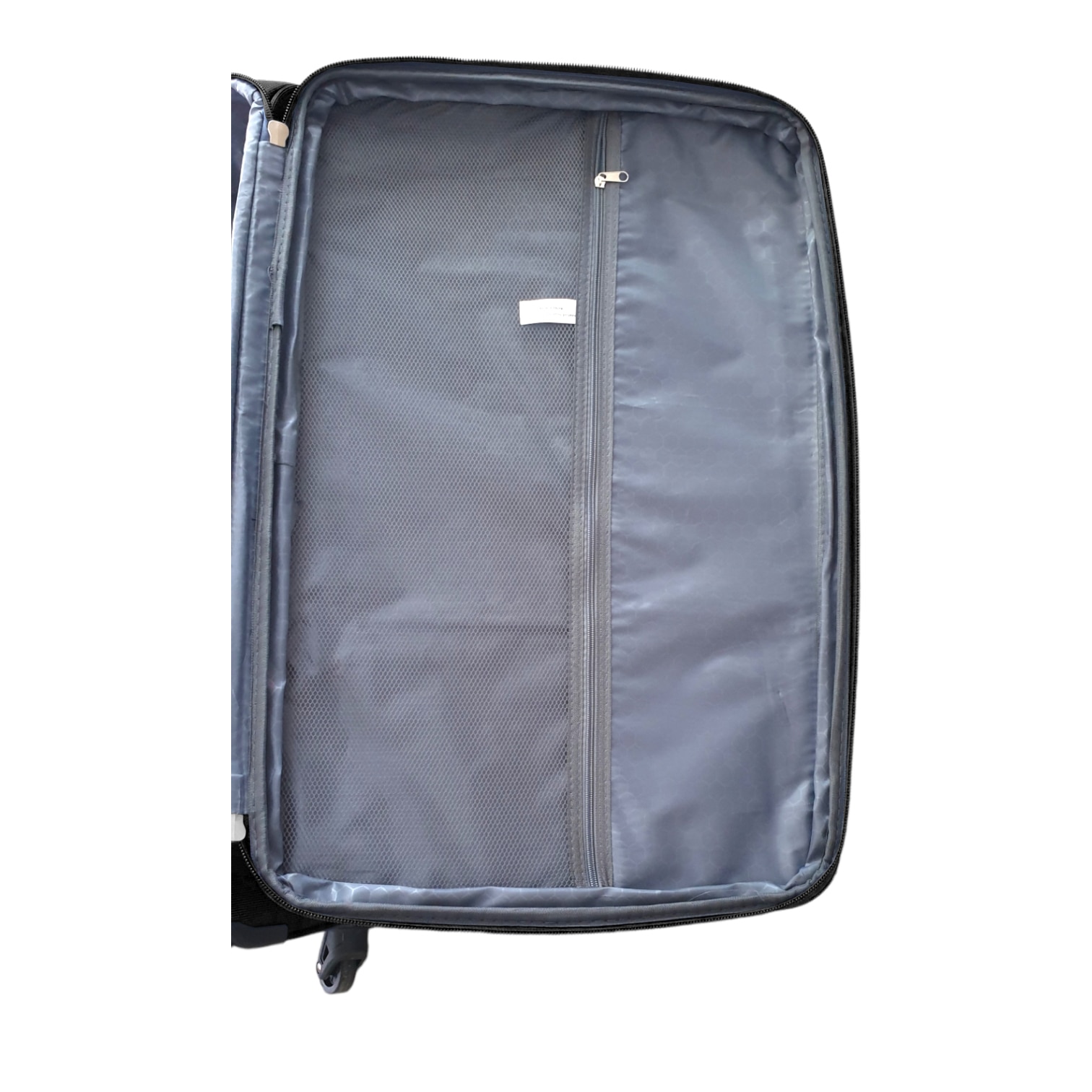 Valiza troler material textil, 4 roti, negru, mic, 50x37x25 cm, TRC05 ...