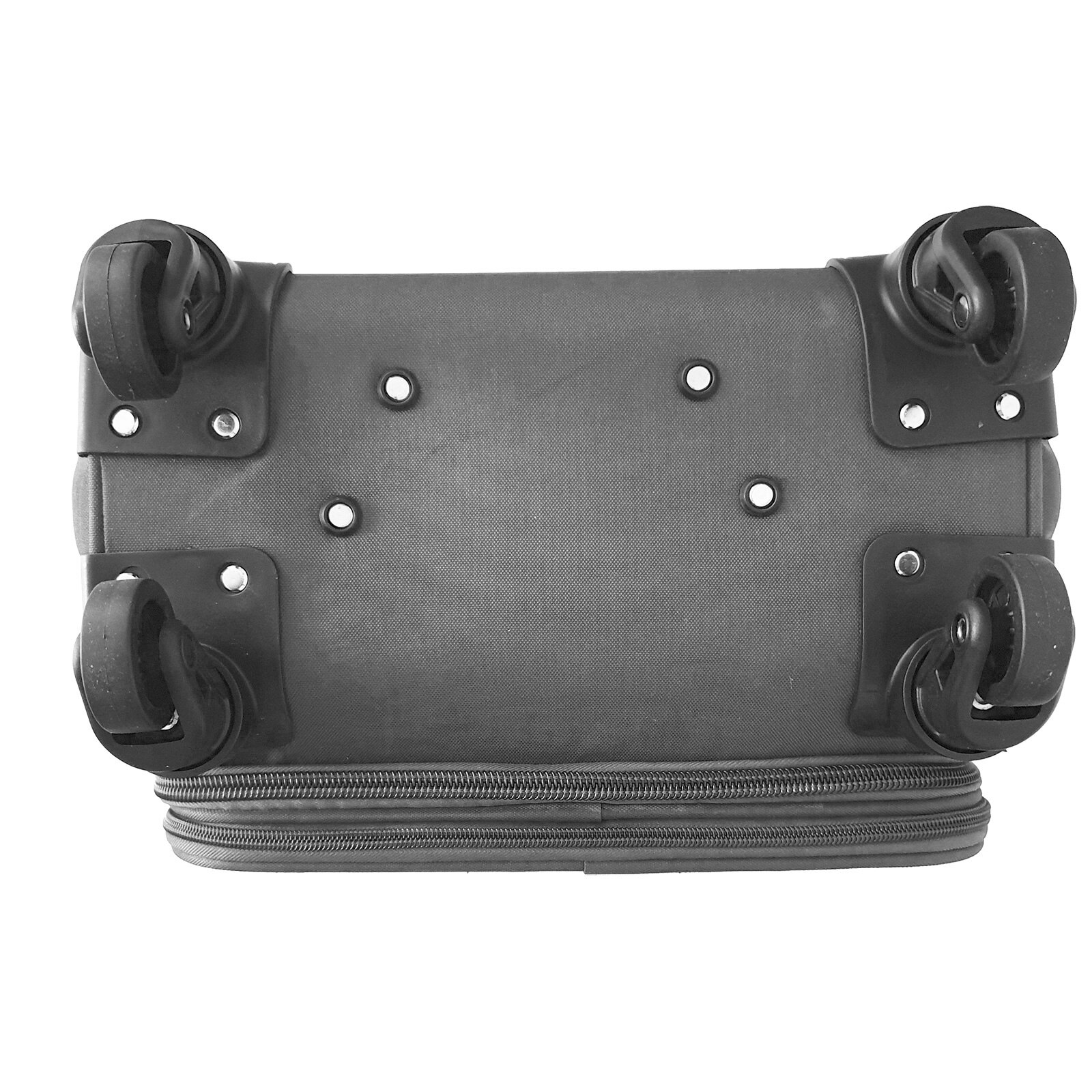 Set 3 valize troler material textil, 4 roti, gri, 3 dimensiuni, TRC35 ...