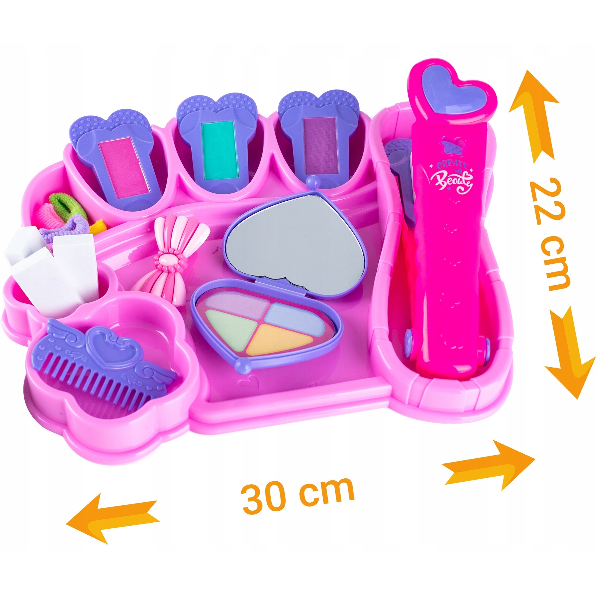 Set pentru colorarea parului, Create Beauty, Plastic, 13 elemente, +3 ...