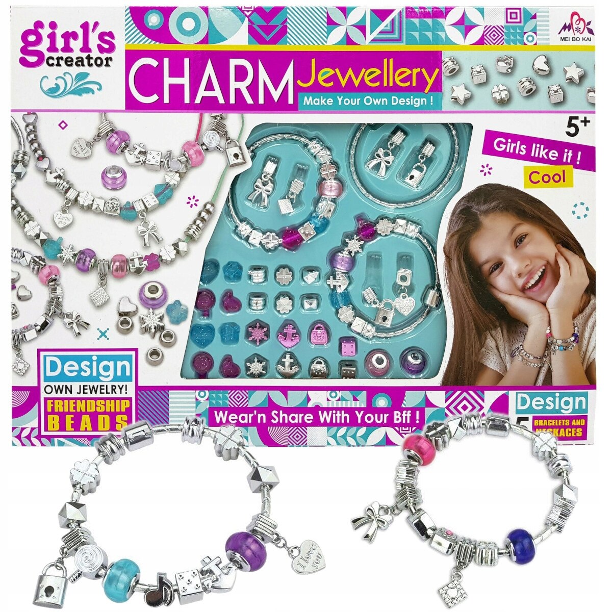 Set de confectionare bratari, Stator, Multicolor - eMAG.ro