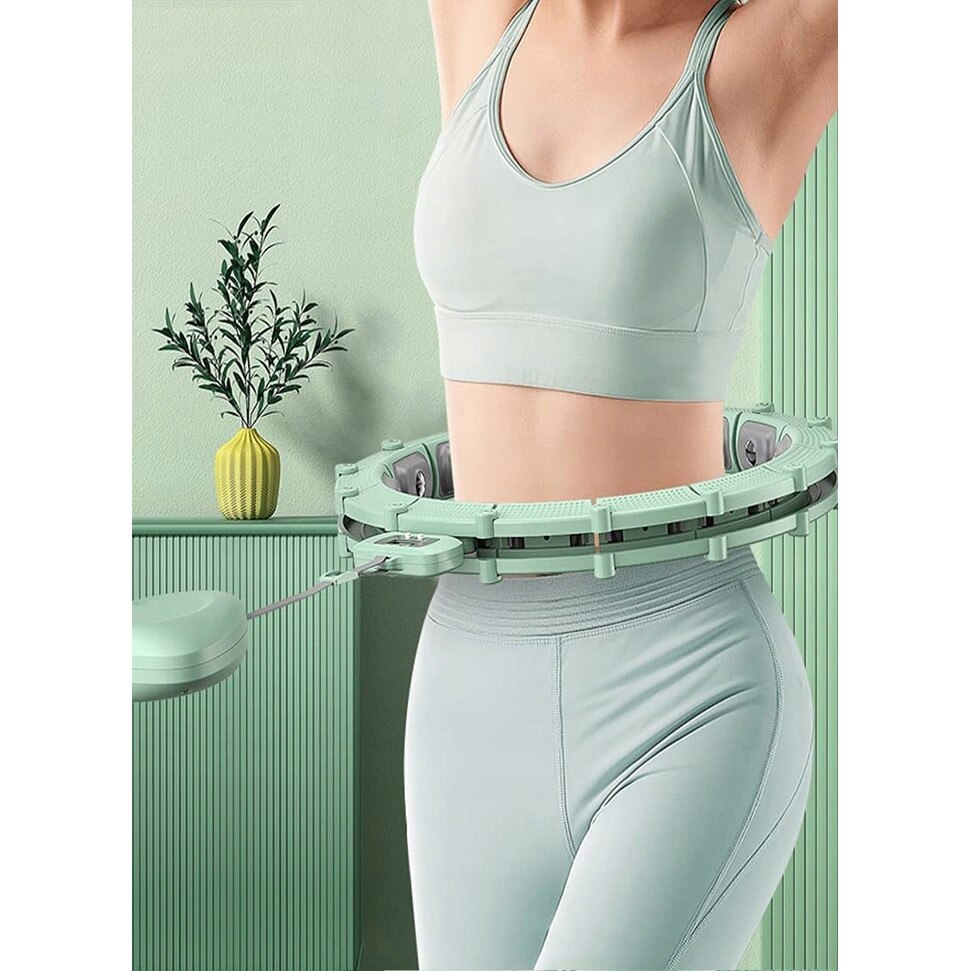 Cerc gimnastica, Stator, Masurare calorii, Verde D778Z - eMAG.ro