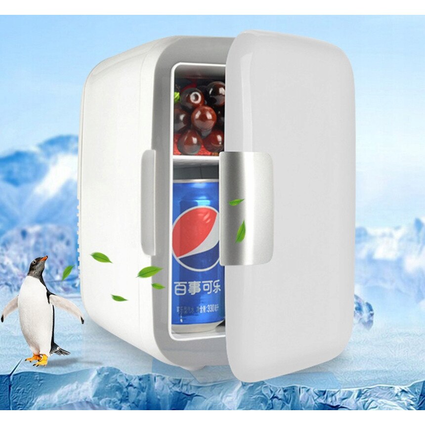 Преносим хладилник за кола, Статор, 30 W, 12V/220-240V, 4 L, Функция ...