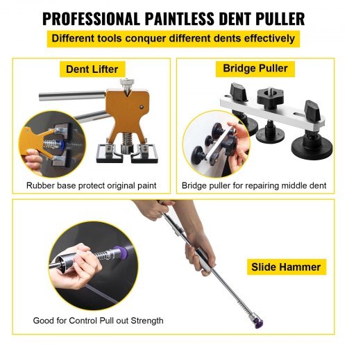 Set 60 Unelte Reparatii Fara Vopsire, Clesti Indepartare Denti cu ...