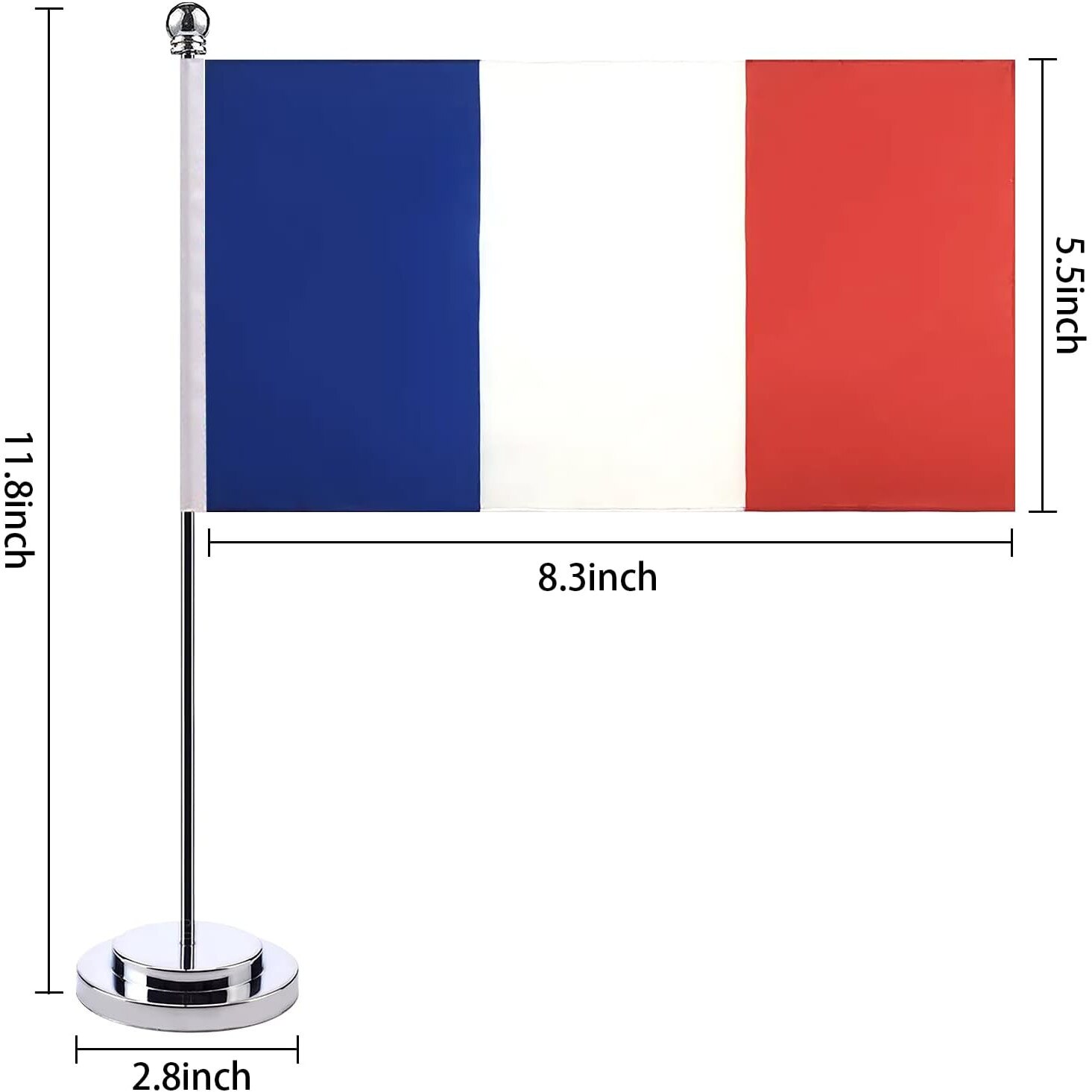 Steag decorativ, Textil, Model Franta, Multicolor - eMAG.ro