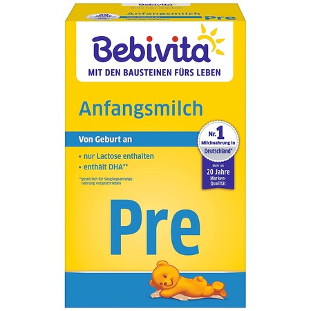Lapte praf Pre, Bebivita, 500g, de la nastere - eMAG.ro