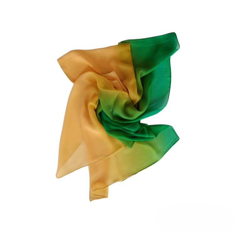 Esarfa Dama, Subtire, Dreptunghiulara, Colour Shades, 160x50cm, Galben ...