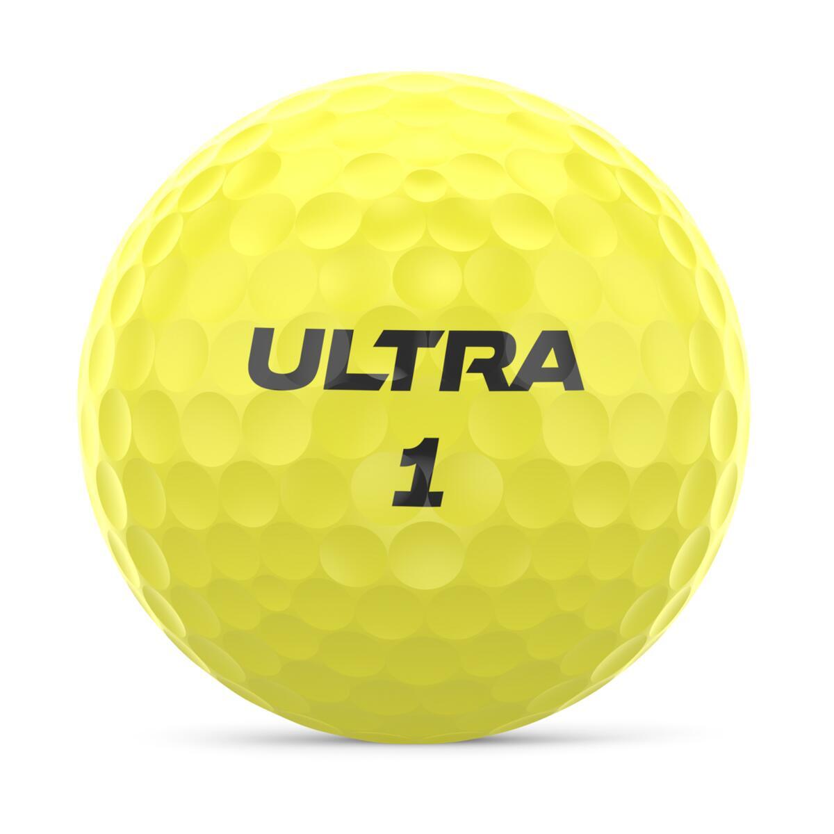 Set mingi golf Wilson ULTRA galbene 15 bucati - eMAG.ro