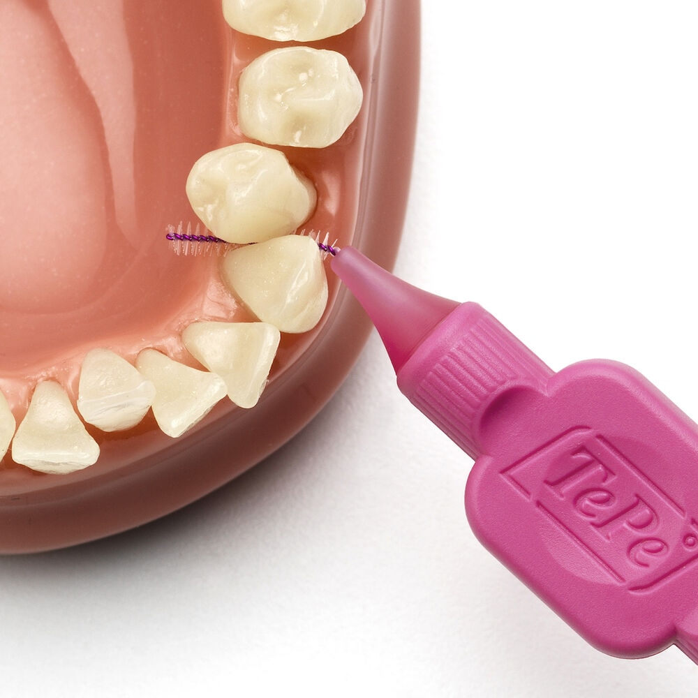 Periute interdentare TePe, roz, 6 bucati, blister - eMAG.ro