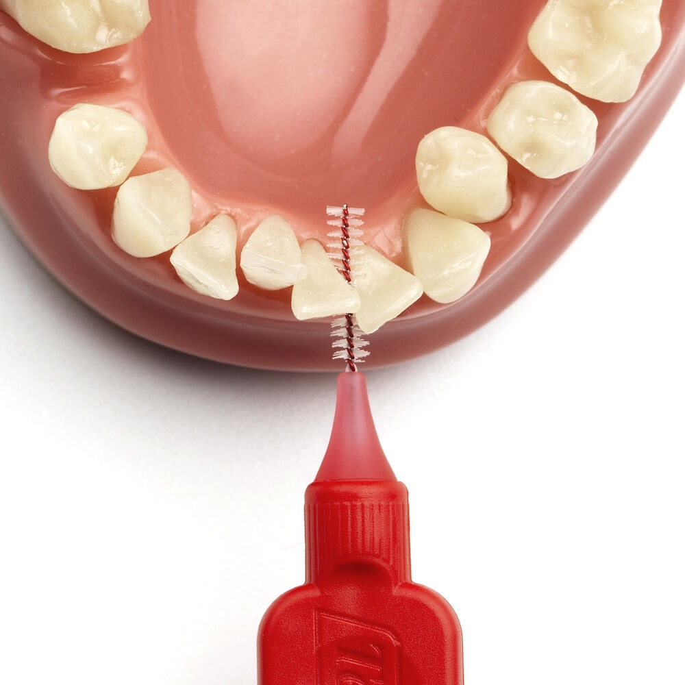 Periute interdentare TePe, rosu, 6 bucati, blister - eMAG.ro