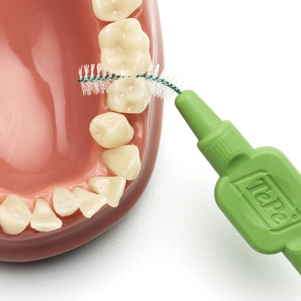 Periute interdentare TePe, verde, 6 bucati, blister - eMAG.ro
