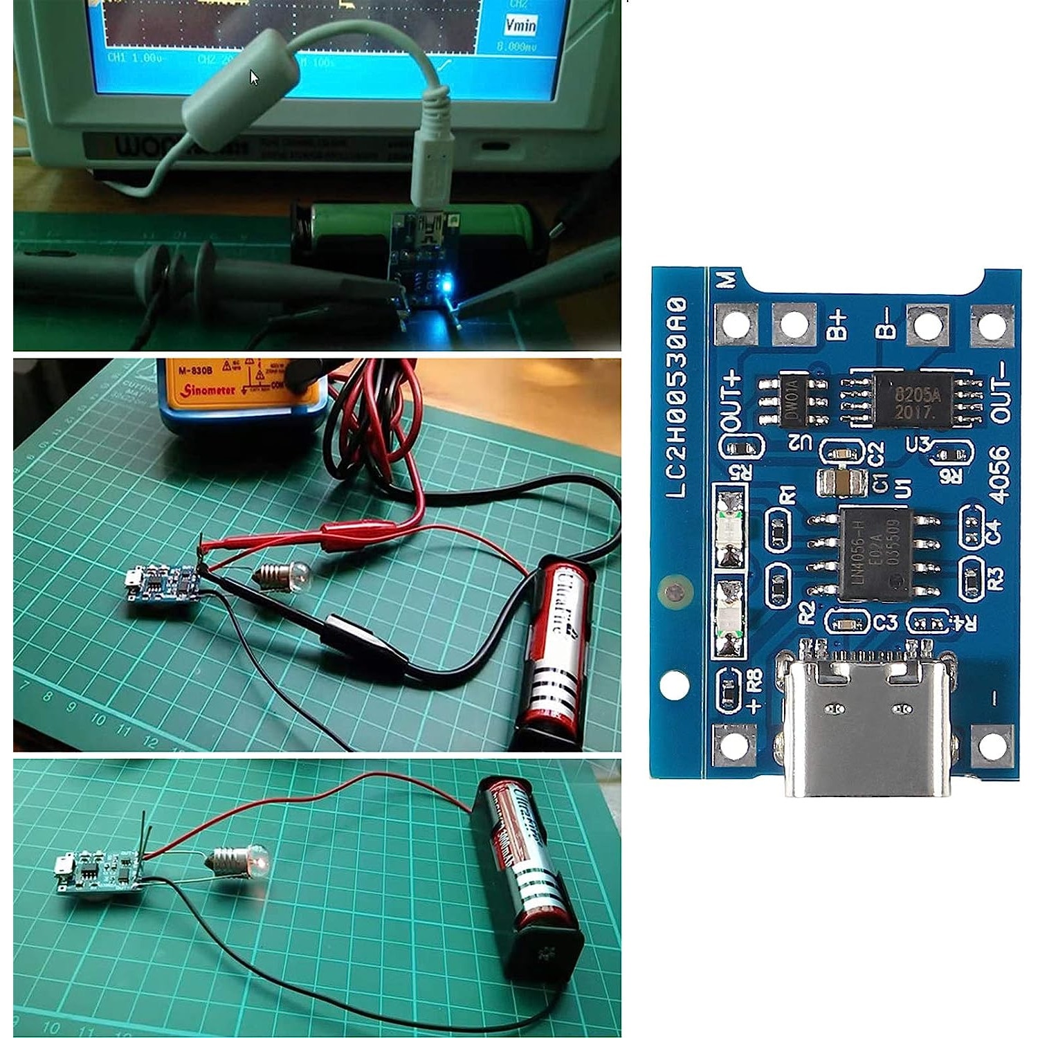 Set 15 module de incarcare, USB-C, Albastru - eMAG.ro