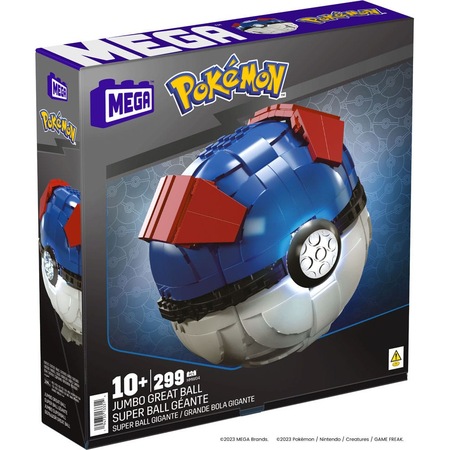 Конструктор, Mattel, Pokemon, 299 части, +10 години, Многоцветен - eMAG.bg