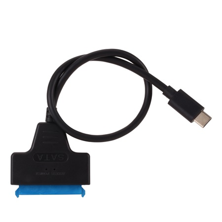 Cablu USB 3.1 tip C la SATA 7+15pin, HDD/SSD 2.5", lungime 10cm, HOPE R ...