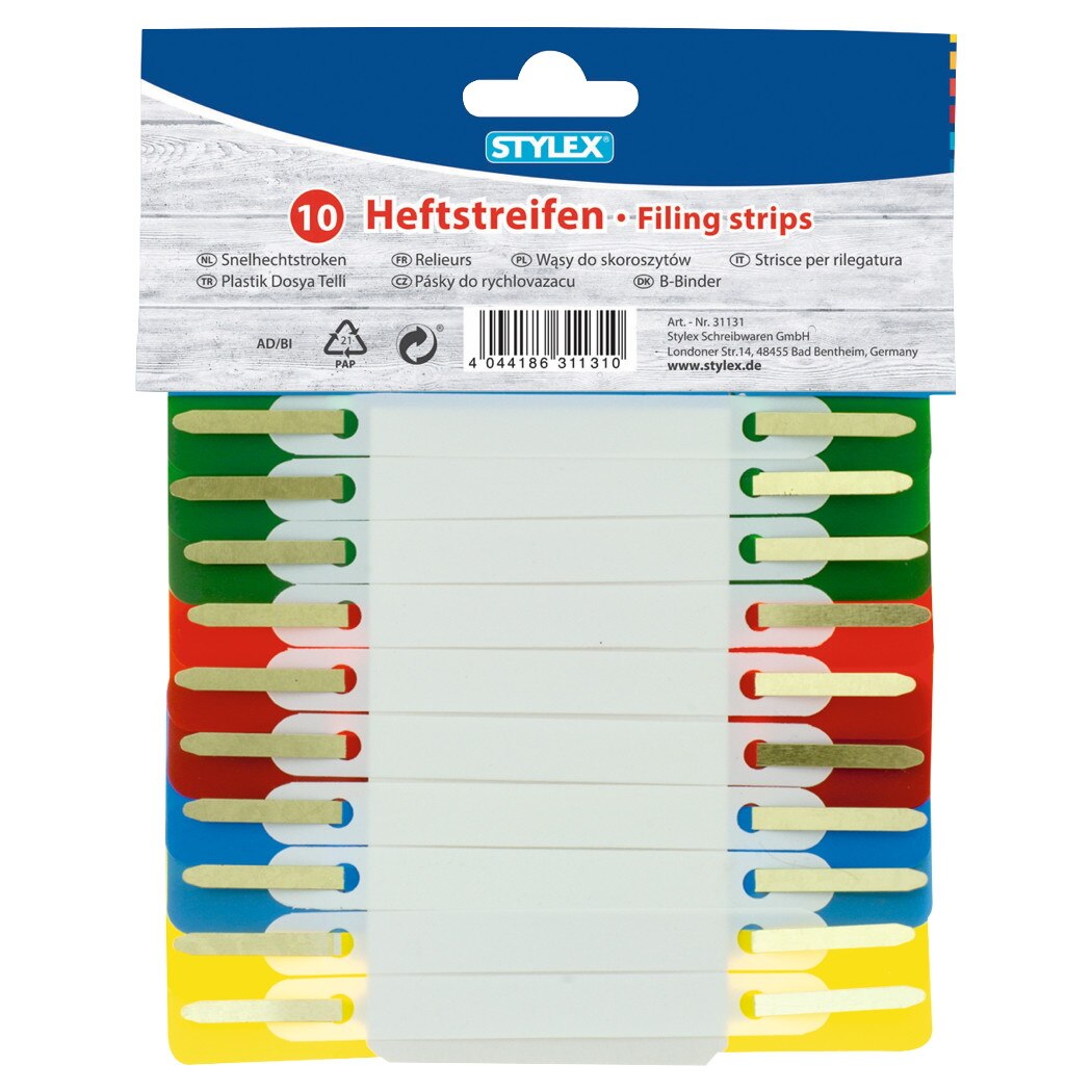 Set 10 alonje cu sistem de indosariere, Stylex - eMAG.ro