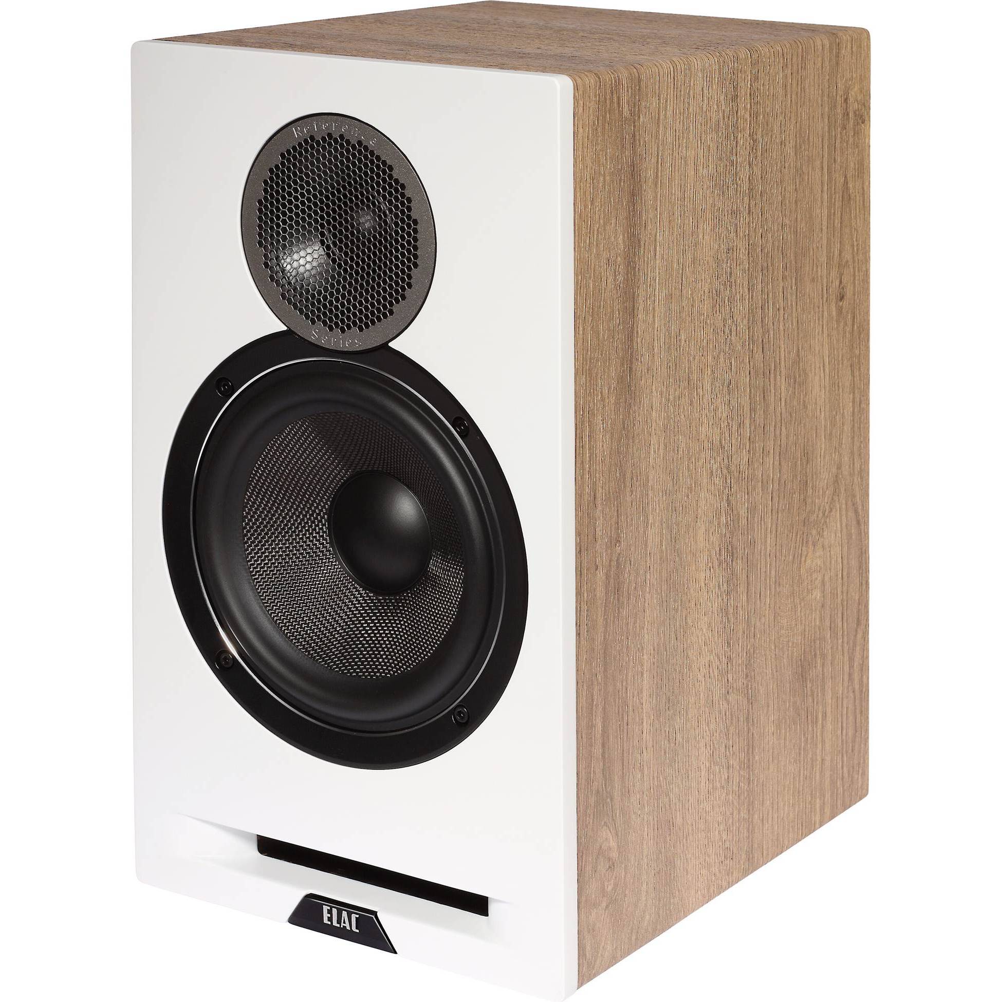 Set 2 boxe pasive ELAC Debut Reference DBR62, White/Wood - eMAG.ro