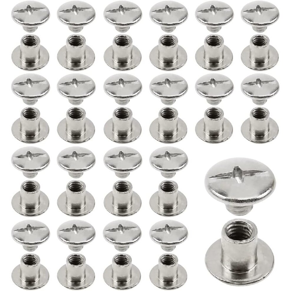 Set piulite pentru curea, Otel, Argintiu - eMAG.ro