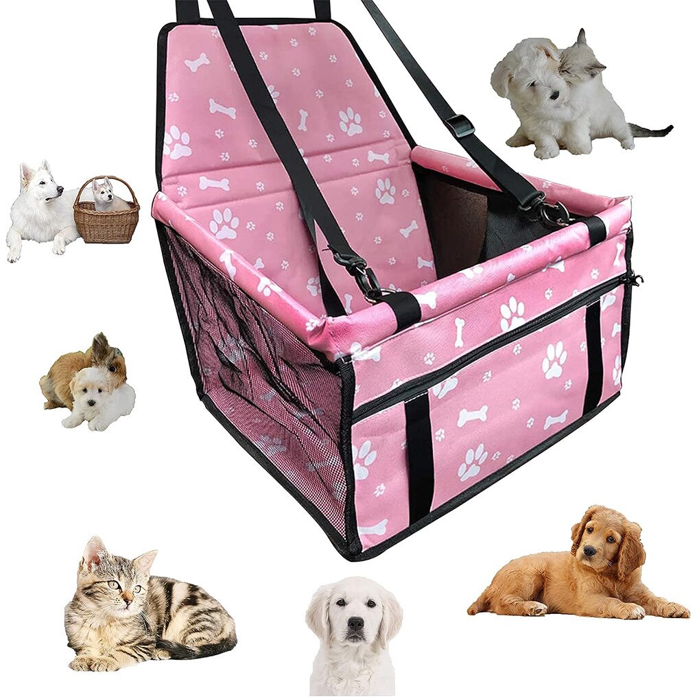 Кошница за транспортиране на кученца и котки в кола, Yefound®, Защита ...