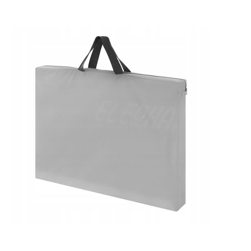 Bariera pat pliabila portabila cu inaltime reglabila SmartGrey 120 cm ...