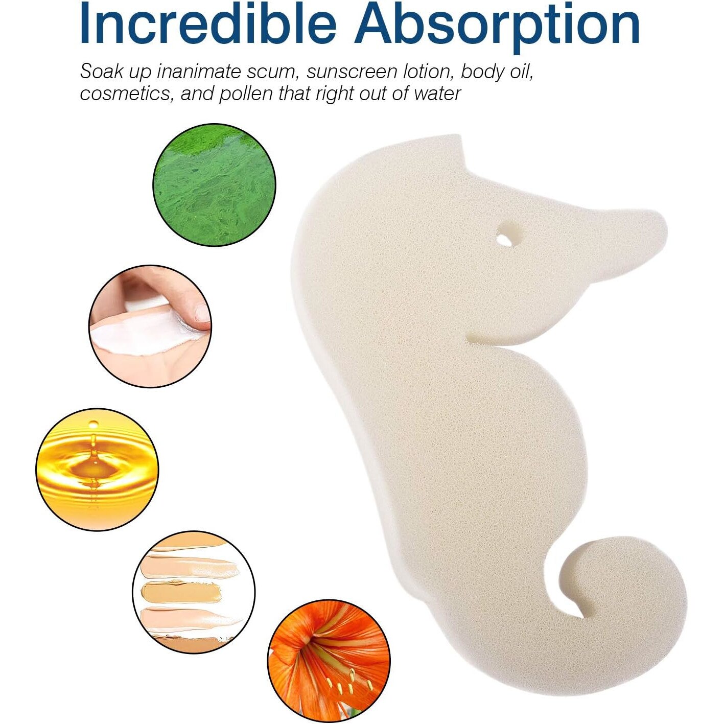 Set 10 bureti spa, Forma caluti de mare, Alb - eMAG.ro