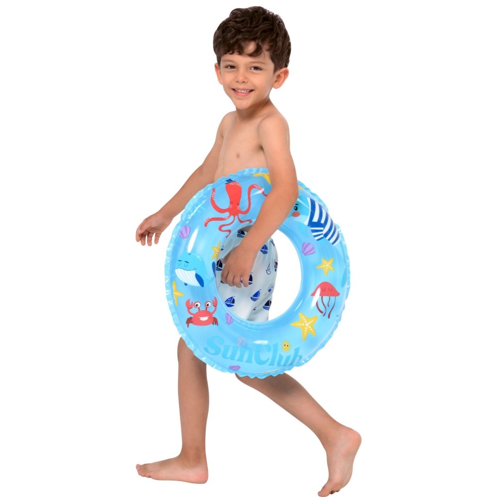 Colac Copii Jilong Swim Ring, Diametru 50 cm, Albastru - eMAG.ro