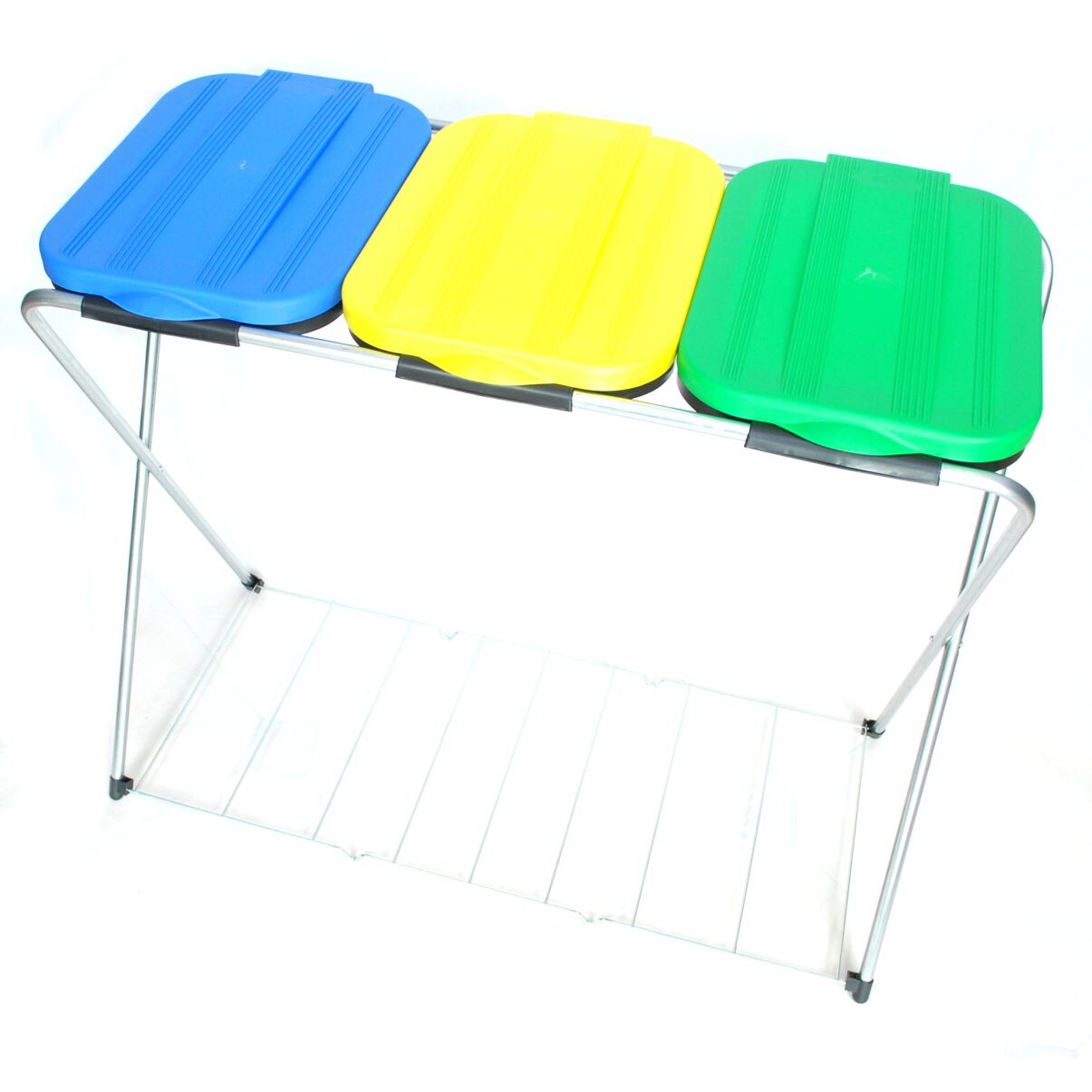 Suport pentru saci de gunoi “SACKFIX 3”, cm 96 x 42 x 82-h, cu grila ...