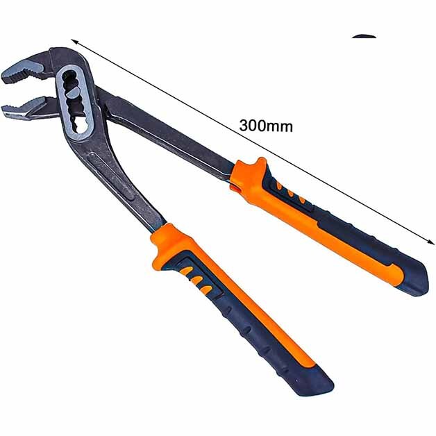 Cleste Papagal, 300 mm, Cheie reglabila, Multigrip pentru tevi, Kmt ...