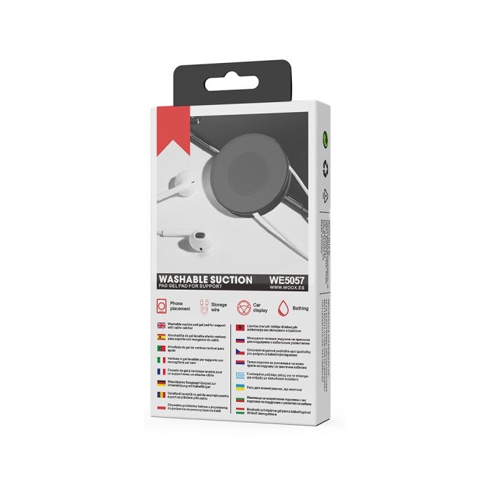 Suport autoadeziv pentru telefon si alte accesorii, reutilizabil ...