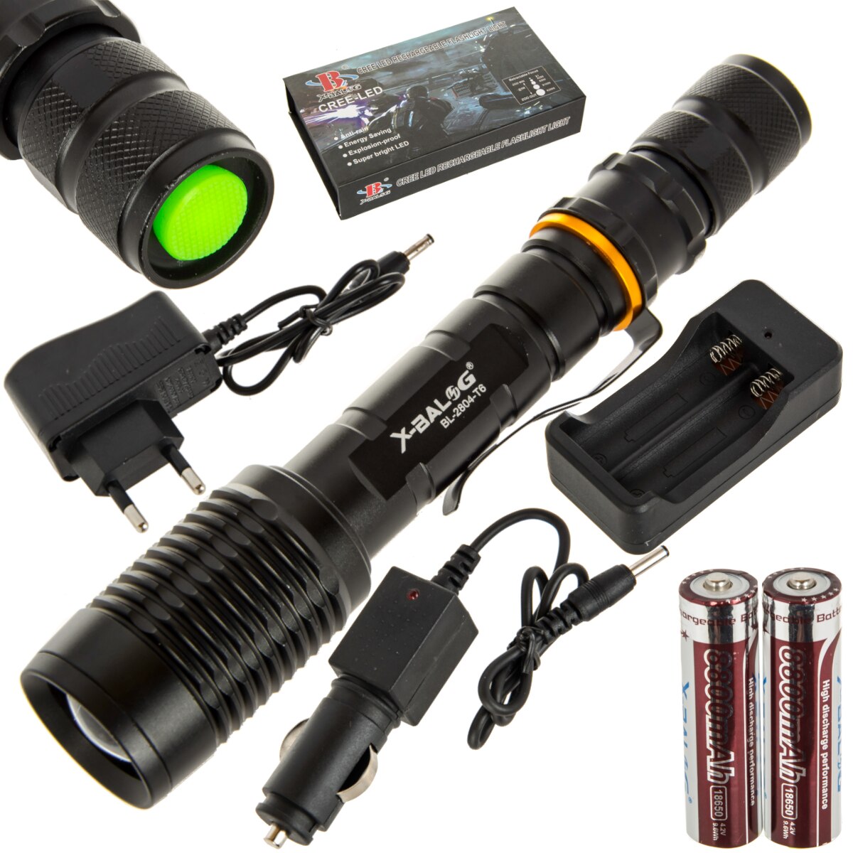 Lanterna tactica, Led Cree, XHP50 - eMAG.ro
