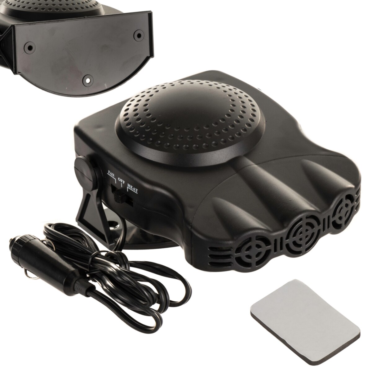 Aeroterma auto, Aptel, 12V, 150W, Plastic, Negru - eMAG.ro