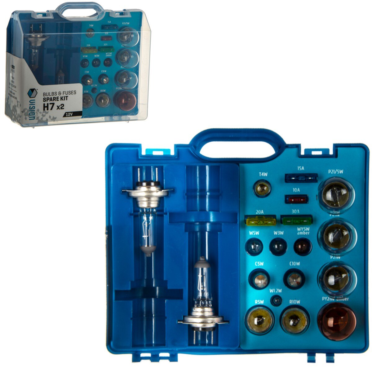 Set becuri si sigurante, Carmotion, 12V, 17 elemente - eMAG.ro