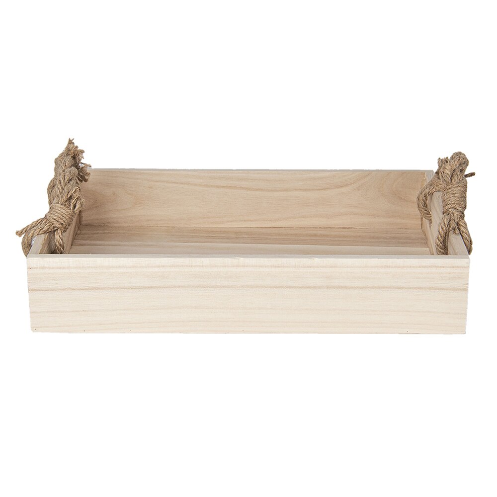 Tava lemn natur 37x25x7 cm - eMAG.ro