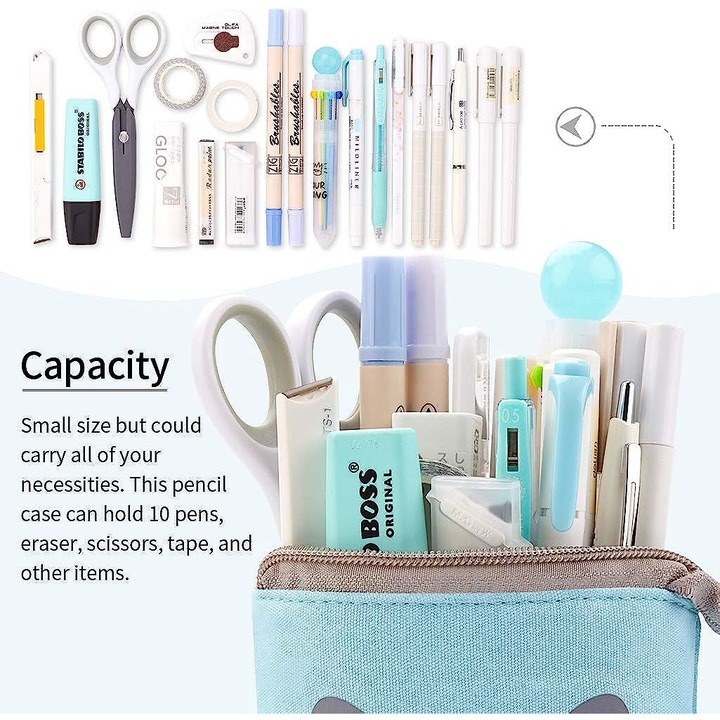 Penar pliabil multifunctional, idepet®, capacitate mare, 19*12.5cm ...