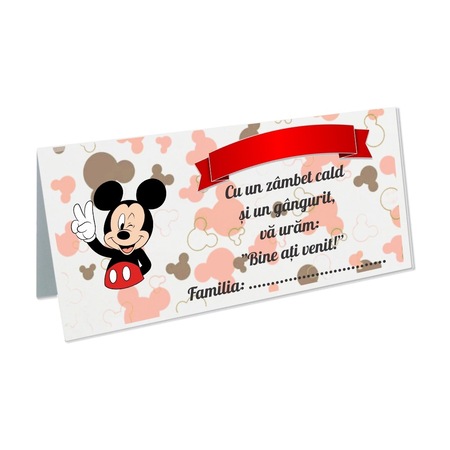 Plic bani Botez, Minnie Mouse, Carton, EVEPB051 - eMAG.ro