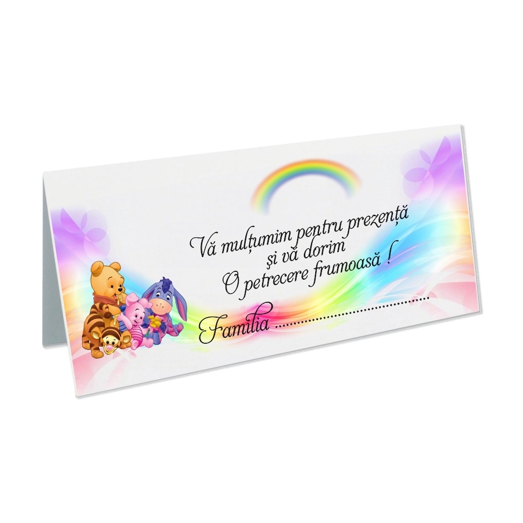 Plic bani Botez, Mickey Mouse, Winnie, Carton, EVEPB079 - eMAG.ro