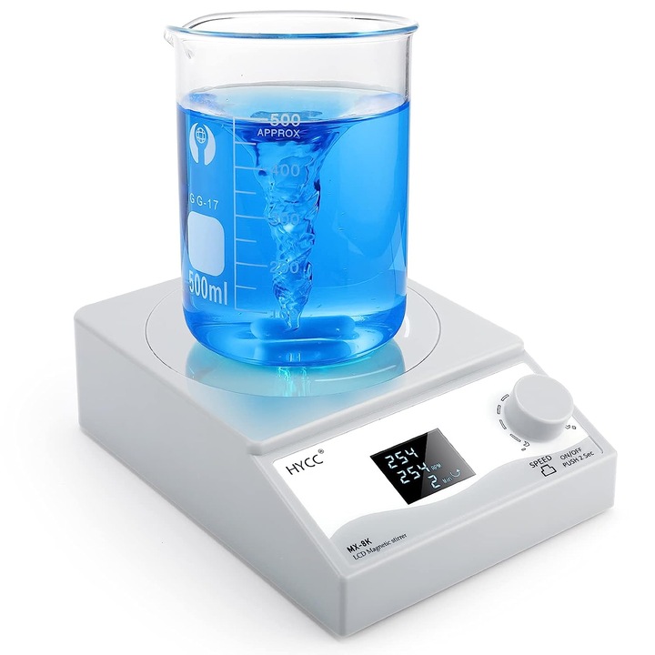 Agitator magnetic digital compact, 3.5 L max, 2000 RPM, pentru ...