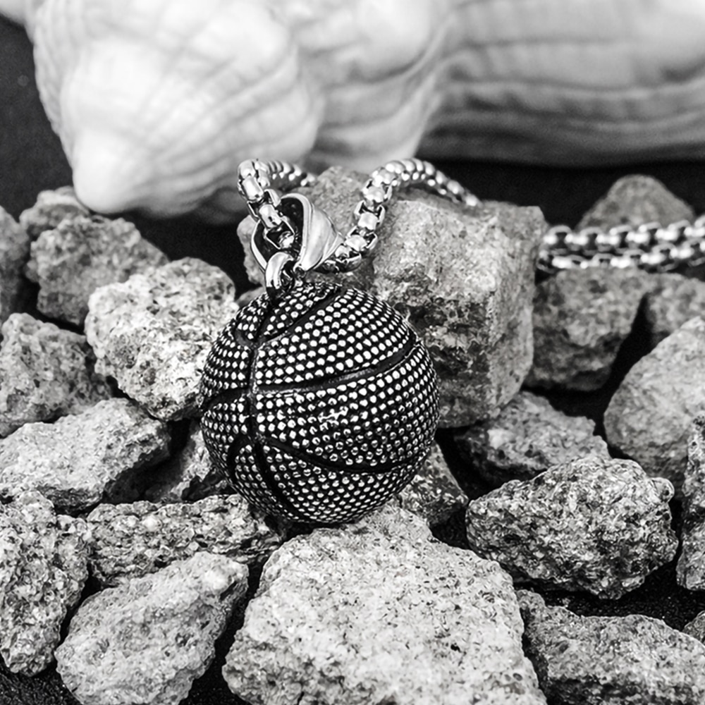 Lant model I love sport, cu pandantiv minge de baschet, unisex ...