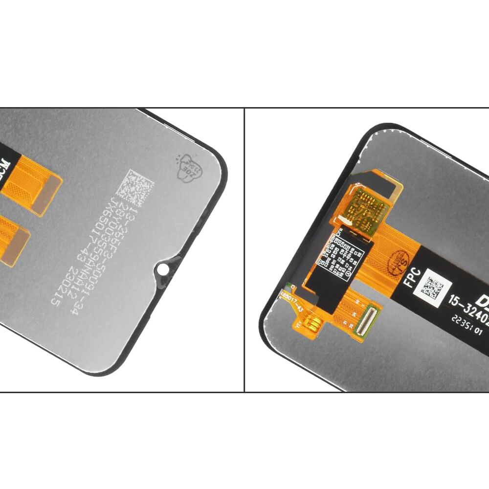 Display compatibil Samsung A14 4G/5G 2023 (SM-A146B/A145F), Negru, LCD ...