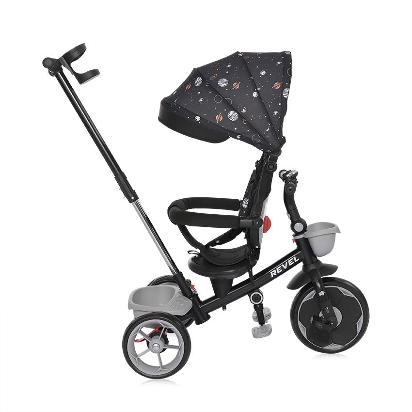 Tricicleta pentru copii, Revel, sezut rotativ, maner control parental ...
