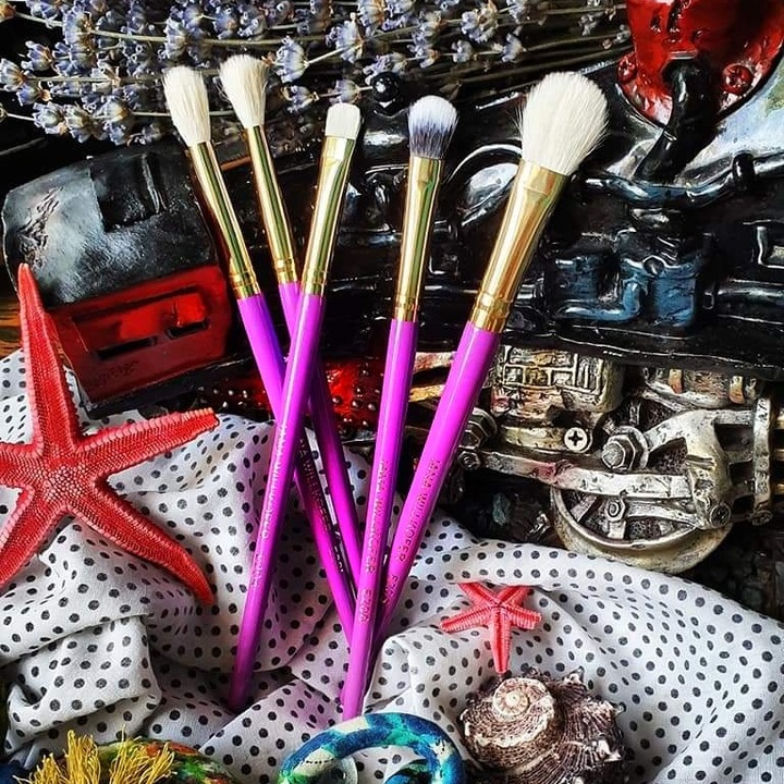 Set 5 pensule de ochi profesionale, Purple Delight, par natural high ...