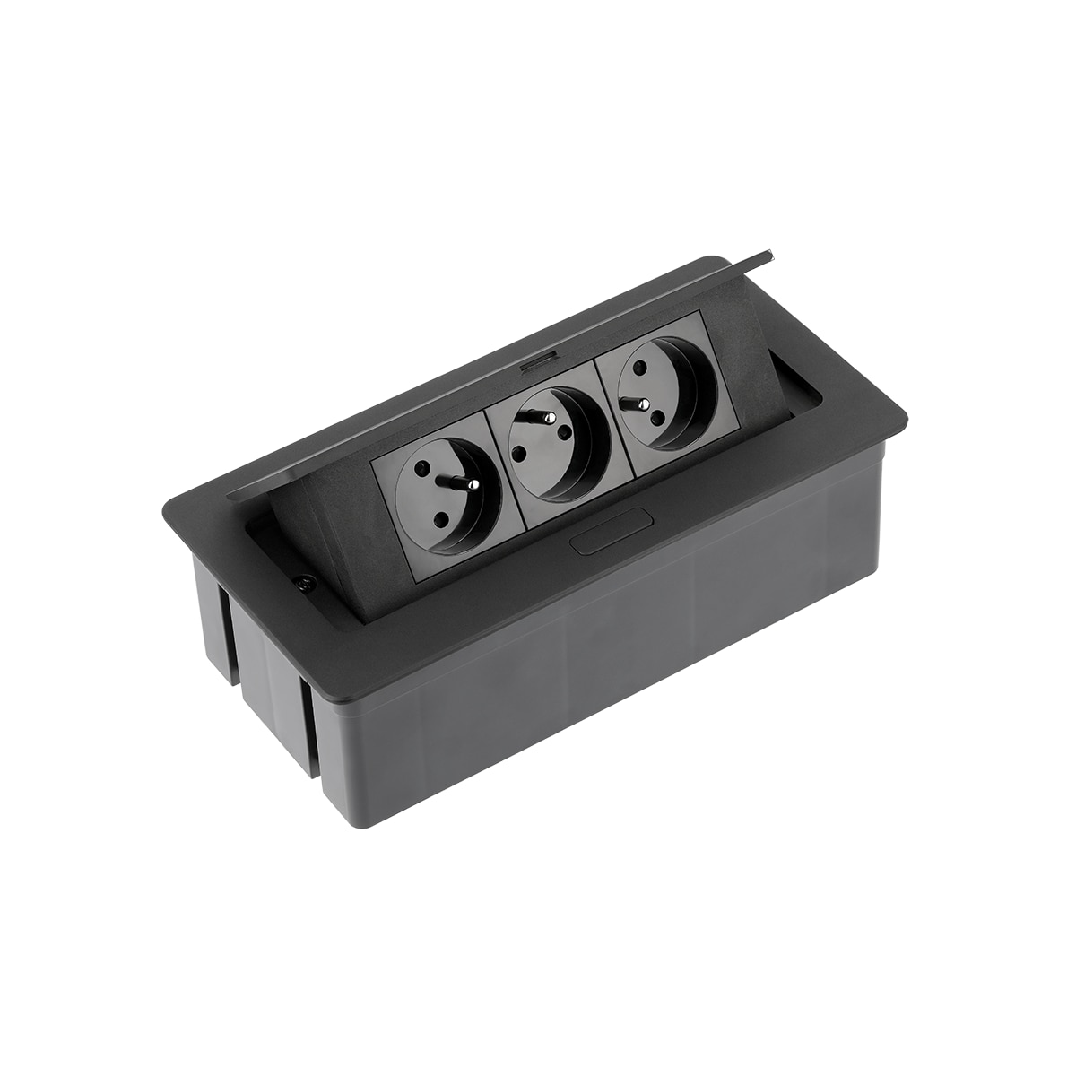 Priza electrica de blat, GTV, SOFT, 3x priza cu impamantare cablu de ...