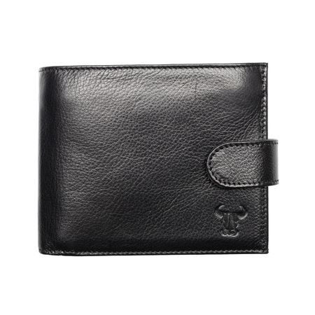 Portofel piele barbati, Toro Nero, Negru, Simplu, Casual Code - eMAG.ro