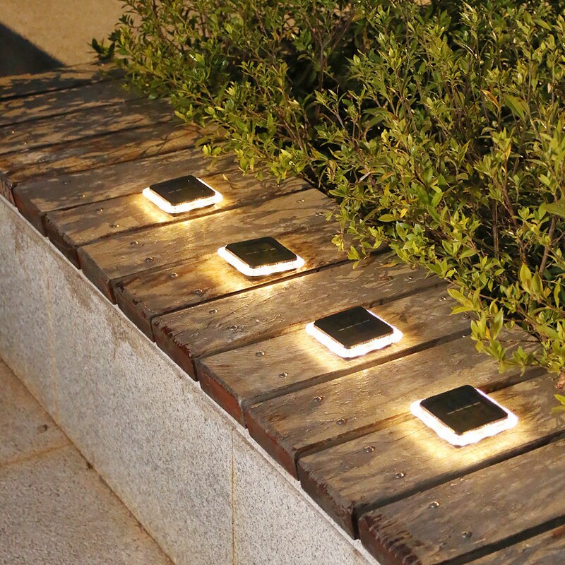 Set 2 lampi solare gradina, ABS/Acril, IP65, 98 x 98 x 135 mm, Negru ...