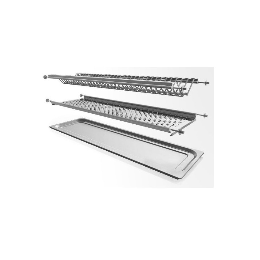 Scurgator vase inox cu tavita inox, latime corp 800mm - eMAG.ro